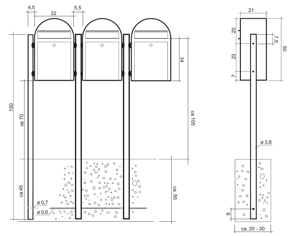 Bobi Classic Rot | Bobi Classic | Bobi Wandbriefkasten | Bobi ...